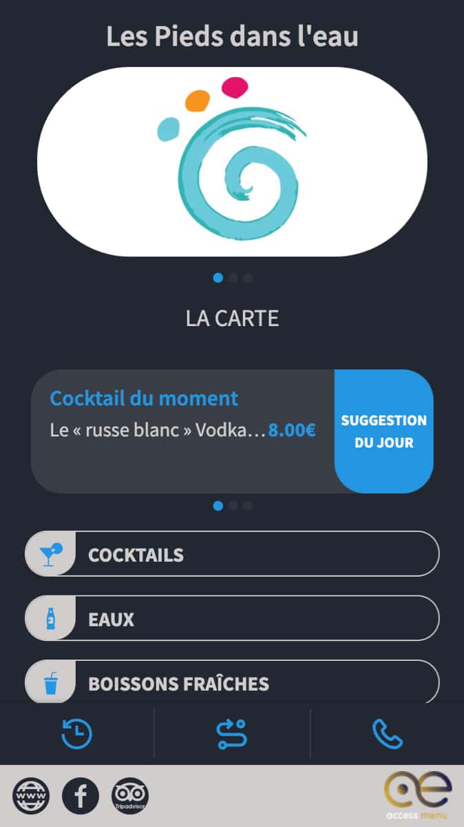 Accueil - ACCESS Menu