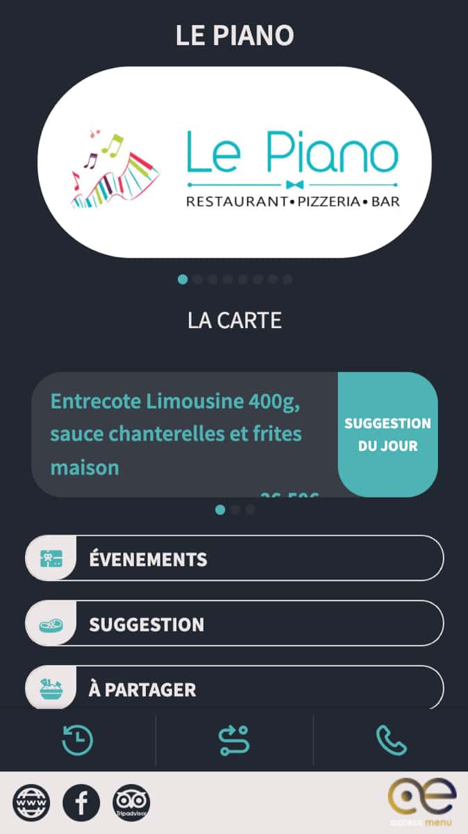 Accueil - ACCESS Menu